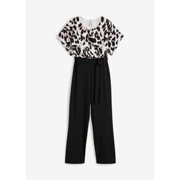 bonprix Wickeljumpsuit mit Print