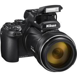 Bridge - Nikon Coolpix P1000 Schwarz Objektiv Nikon Nikkor Wide Optical Zoom 24-3000mm f/2.8–8 ED VR