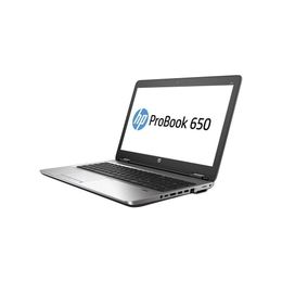 HP ProBook 650 G2 15" Core i5 2.3 GHz - SSD 256 GB - 4GB QWERTY - Englisch