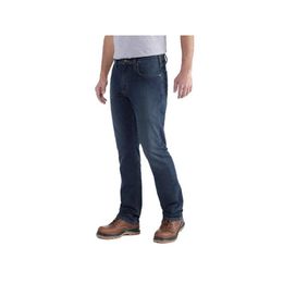 Carhartt Arbeitshose Carhartt Jeans Rugged Flex dunkelblau