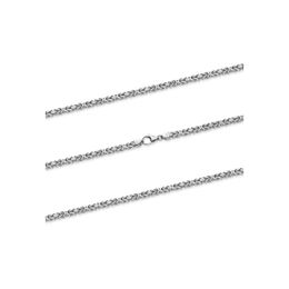 HOPLO Königskette Silberkette Königskette Länge 45cm