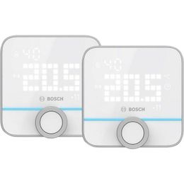 Bosch Raumthermostat Smart Home Raumthermostat II 2er-Set, elektronisch, (2-St), weiß