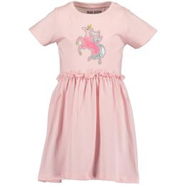 Blue Seven - Kurzarm-Kleid UNICORN PRINCESS in rosa, Gr.92