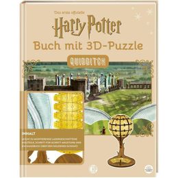 Harry Potter - Quidditch - Das offizielle Buch mit 3D-Puzzle Fan-Art - Warner Bros. Consumer Products GmbH, Gebunden