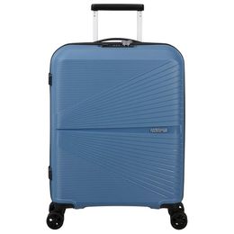 American Tourister® Trolley AIRCONIC 55, 4 Rollen, Koffer Reisegepäck Koffer groß Reisekoffer TSA-Zahlenschloss, blau
