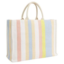 Tommy Hilfiger Shopper TH BEACH TOTE STRIPES, mit viel Stauraum, Damen Tasche, Sommer, bunt