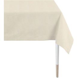 Apelt Tischdecke Apart, LOFT STYLE (1-tlg), UNI-BASIC, beige