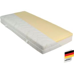Taschenfederkernmatratze GUMO TFK, Beco, 22 cm hoch, komfortable Matratze in 90x200, 140x200 cm und weiteren Größen, weiß