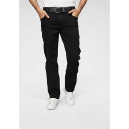 Wrangler Stretch-Jeans Greensboro Regular Straight fit, schwarz