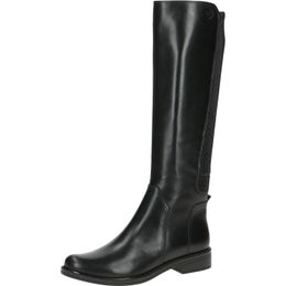 Caprice Stiefel, Reißverschluss, Leder, für Damen, schwarz, 40