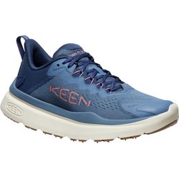 Keen Walkingschuhe "WK 450, atmungsaktiv, dämpfend, für Damen, blau, 39.5