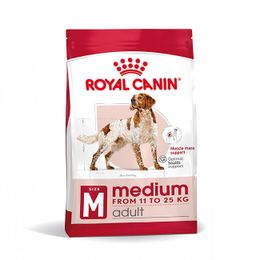 Royal Canin Medium Adult Trockenfutter für mittelgroße Hunde, 4 kg