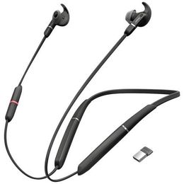 Jabra Evolve 65e MS Stereo HiFi In Ear Headset Bluetooth® Stereo Schwarz