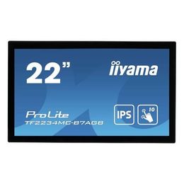 iiyama ProLite TF2234MC-B7AGB LED-Monitor EEK F (A - G) 55.9 cm (22 Zoll) 1920 x 1080 Pixel 16:9 8 ms DisplayPort, VGA, HDMI®, USB IPS LED