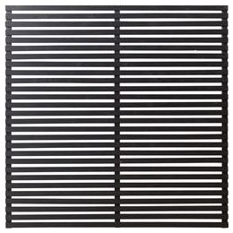 Plus Zaun Tokyo 180 x 180 cm schwarz