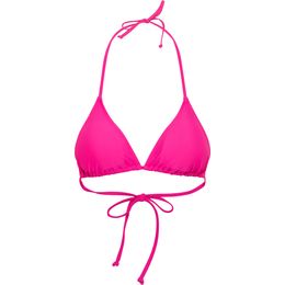 Chiemsee Triangel-Bikini-Oberteil, Neckholder, für Damen, pink, 42