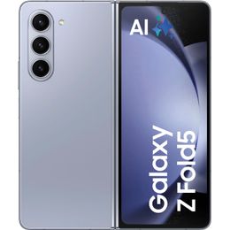 Samsung Smartphone "Galaxy Z Fold 5" Mobiltelefone AI-Funktionen Gr. 512 GB 12 GB RAM, blau (icy blue) Smartphone Android Bestseller