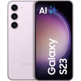 Samsung Smartphone "Galaxy S23, 128 GB" Mobiltelefone AI-Funktionen Gr. 128 GB 8 GB RAM, rosa (light pink) Smartphone Android Bestseller