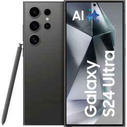 Samsung Smartphone "Galaxy S24 Ultra 512GB" Mobiltelefone schwarz (titanium black) Smartphone Android Bestseller