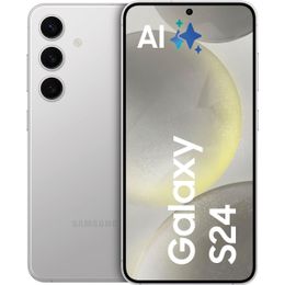 Samsung Smartphone "Galaxy S24 256GB" Mobiltelefone grau (marble gray) Smartphone Android