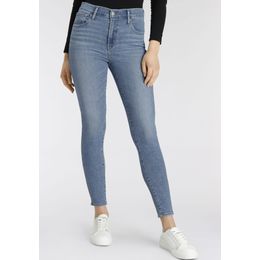 Levi's Skinny-fit-Jeans LEVI'S "720 High Rise" Gr. 28, Länge 32, blau (light indigo) Damen Jeans Röhrenjeans