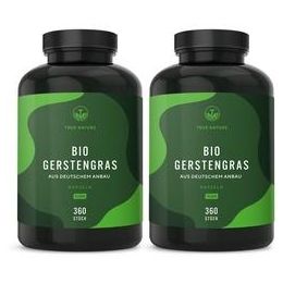 Bio Gerstengras - 360 Kapseln - TRUE NATURE 2 x 360 St