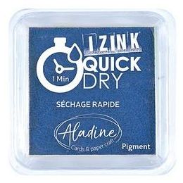 buttinette IZINK Stempelkissen, blau, 5,1 x 5,1 cm