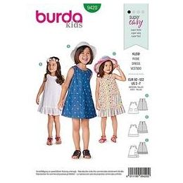 Burda Schnitt 9420 "Trägerkleid für Kinder"