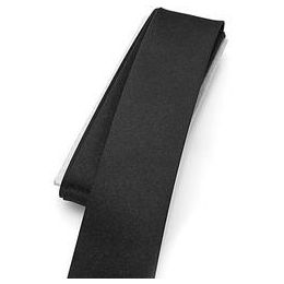 buttinette Satin-Schrägband, schwarz, Breite: 3 cm, Länge: 3 m