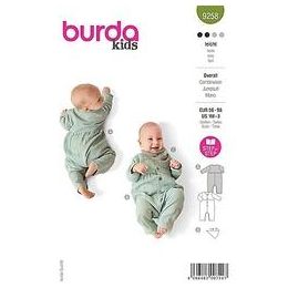 Burda Schnitt 9258 "Overall & Halstuch" für Babys & Kleinkinder