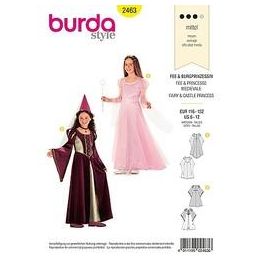 Burda Schnitt 2463 "Burgfräulein & Prinzessin" für Mädchen
