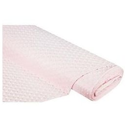 buttinette Noppen-Fleece "Minky", rosa