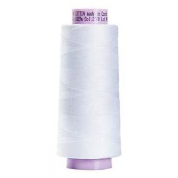 Mettler Silk Finish Cotton Maschinen- & Handquiltgarn, Stärke: 50, 1829m-Spule, weiß