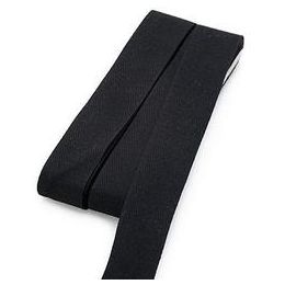buttinette Nahtband, schwarz, Breite: 2 cm, 5 m