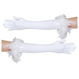 buttinette Handschuhe "Glamour", weiß