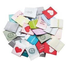 buttinette Label-Set, 2,5 x 6,4 cm, 30 Stück