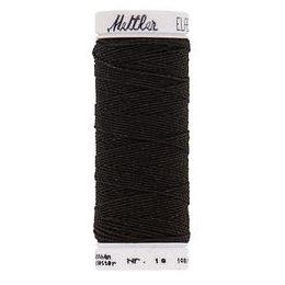 Mettler Amann Elastic-Gummifaden, 10 m-Spule, schwarz