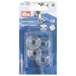 Prym Nähmaschinenspulen für CB-Greifer, Ø 20,5 mm, Höhe: 11,7 mm, Inhalt: 4 Stück