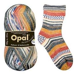 Opal Sockenwolle "Regenwald – Tucan"