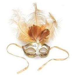buttinette Maske "Venezia", gold