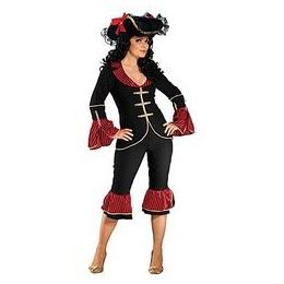 buttinette Piratenkostüm "Black Pirate" für Damen