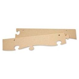 buttinette MDF-Puzzle-Bilderrahmen Aufhängeleiste, 63 cm