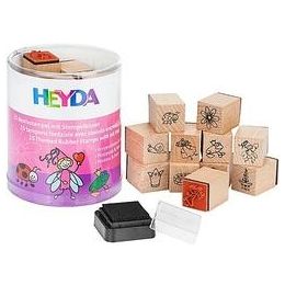 Heyda Stempel-Set "Kindermotive", 1,5 cm, 15 Stück