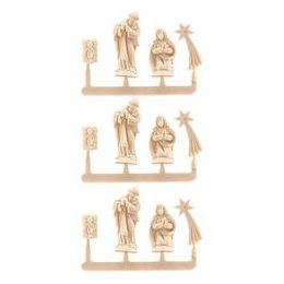 buttinette Miniatur-Krippenfiguren, 3er-Set