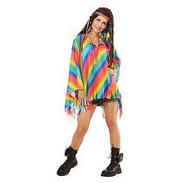 Exclusive Design by buttinette buttinette Poncho "Rainbow"