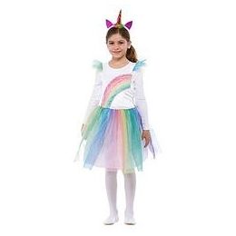 buttinette Einhorn-Kostüm "Rainbow" für Kinder