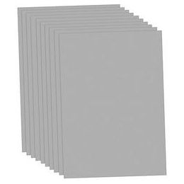 buttinette Fotokarton, grau, 50 x 70 cm, 10 Blatt
