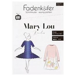 Fadenkäfer Fadenkäfer Schnitt "Kleid Mary Lou" für Mädchen
