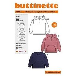 buttinette Schnitt "Hoodie" für Kinder