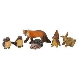 buttinette Wald-Tiere, 1–4 cm, 6-teilig